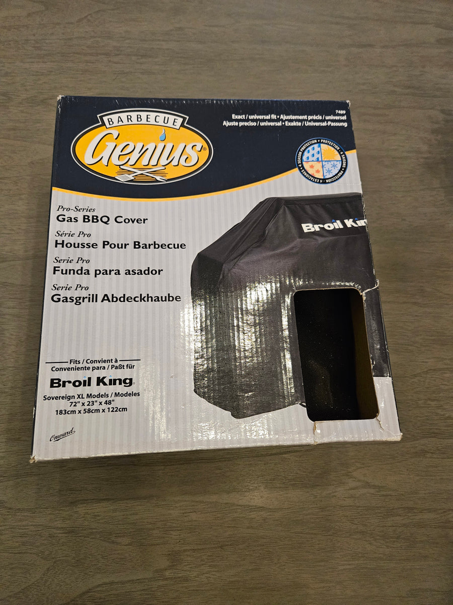 Broil King Sovereign XL Large Gas Grill Cover 72" x 23" x 48" 7489 ...