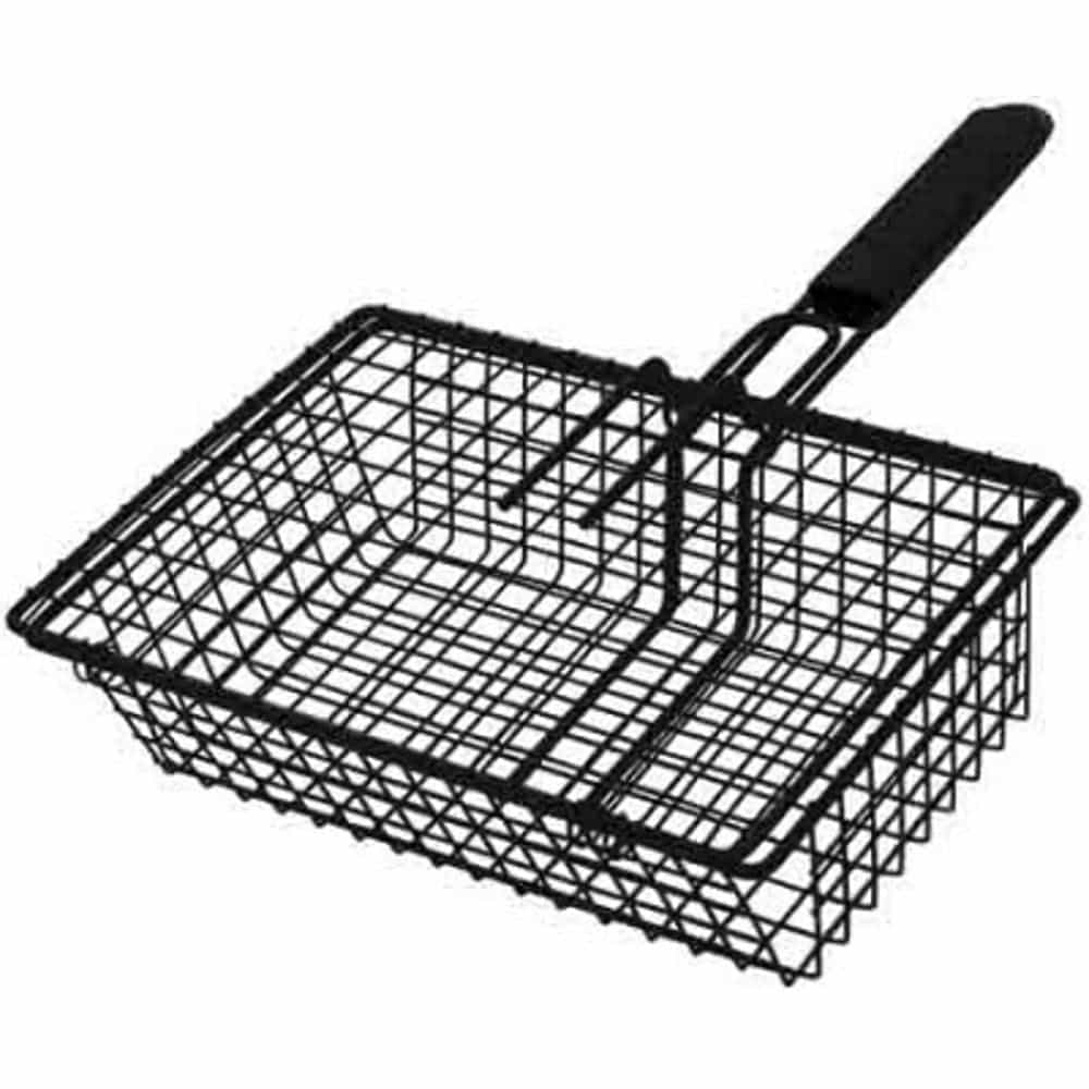 GrillPro 24080 Non-Stick Black Broiler Basket– Bourlier's Barbecue and ...