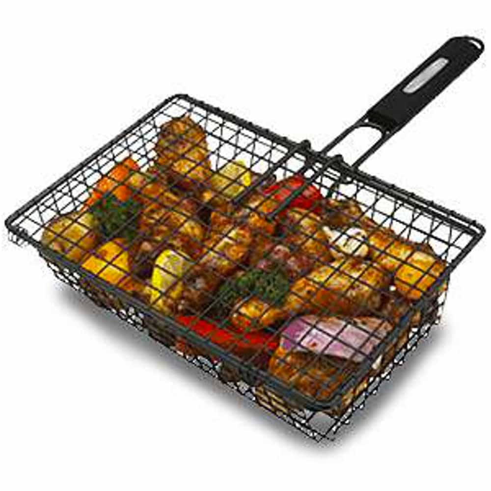 GrillPro 24080 Non-Stick Black Broiler Basket– Bourlier's Barbecue and ...